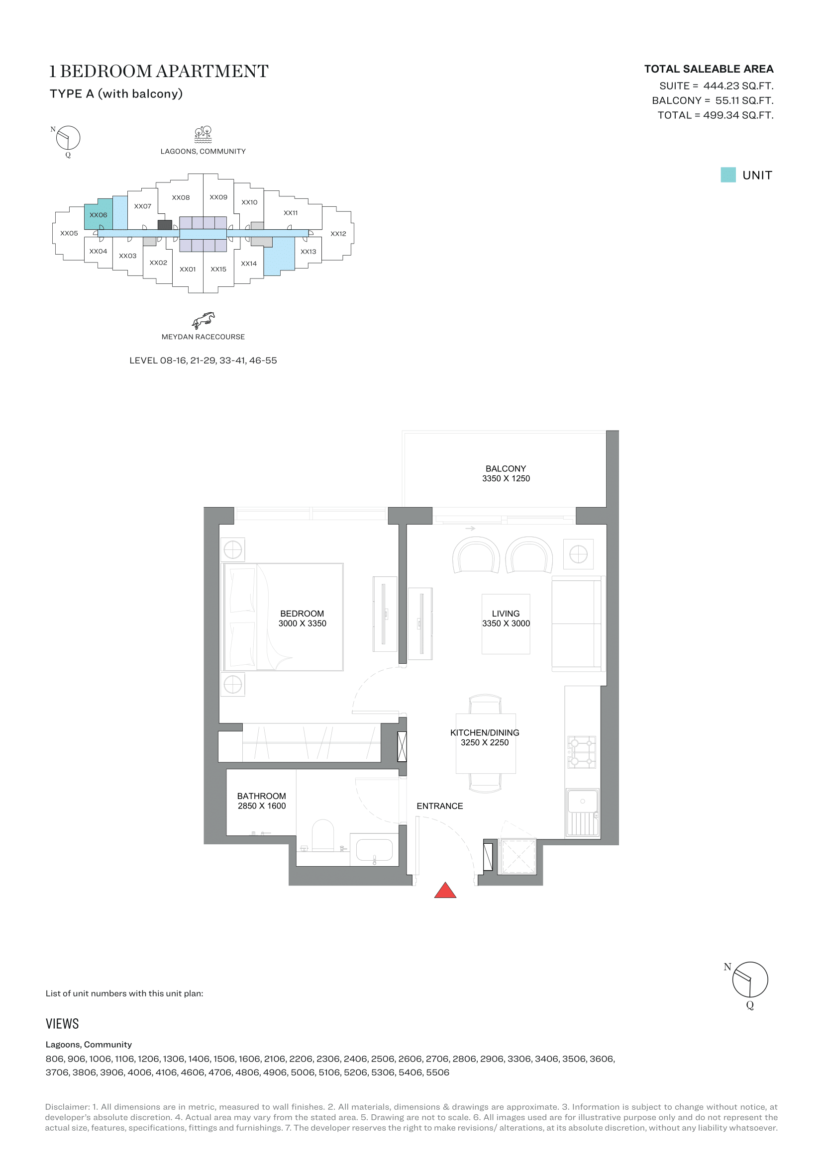 Floor Plans - 340 Riverside Crescent Nad Al Sheba by Sobha Group