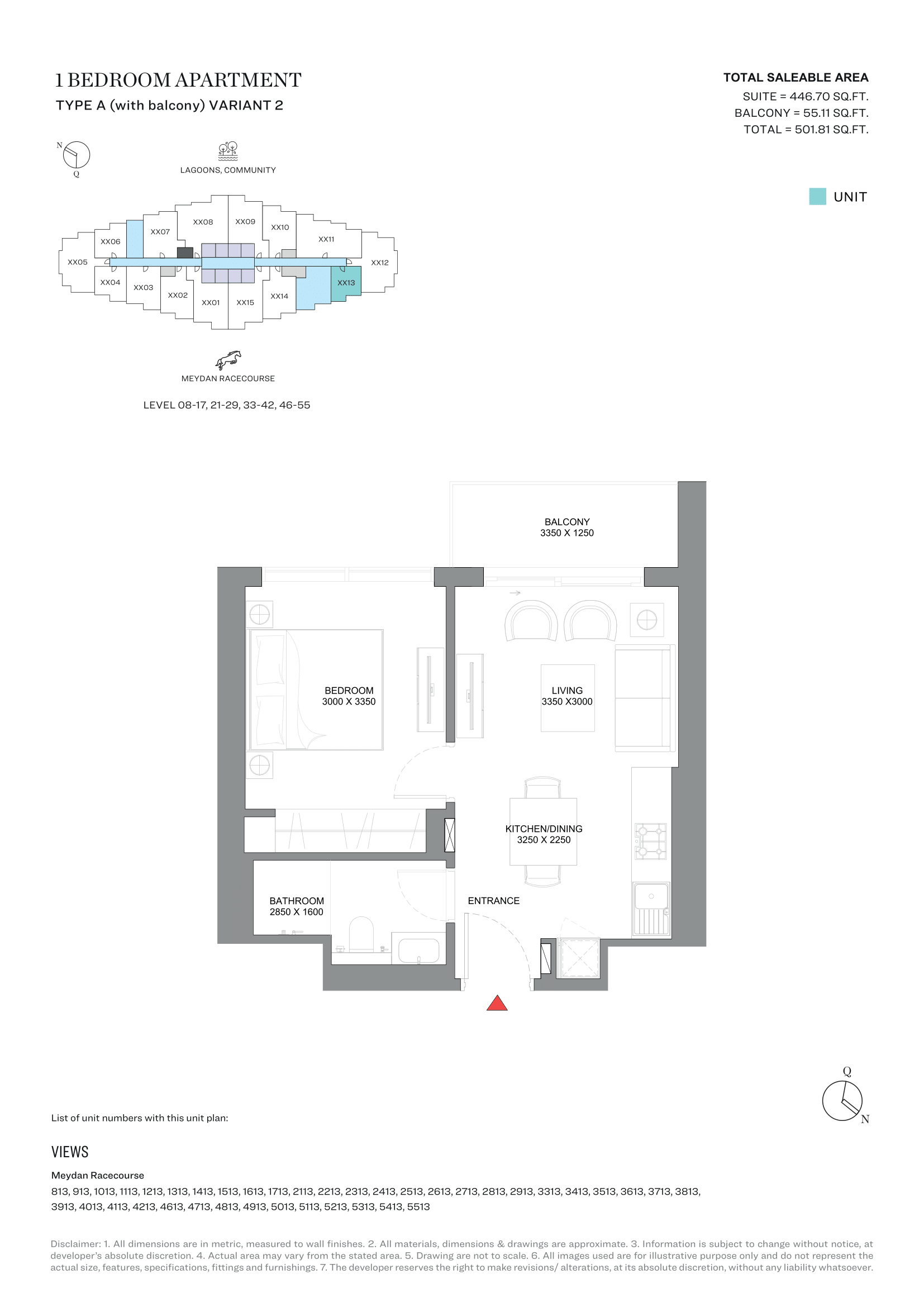 Floor Plans - Sobha Hartland 2 Mohammad Bin Rashid Al Maktoum City (MBR ...