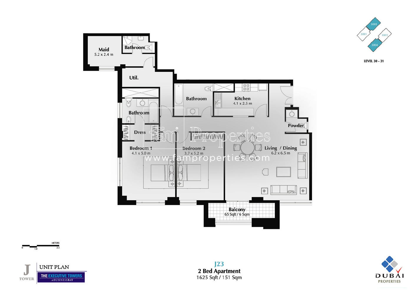 Floor Plans - Executive Towers Business Bay by Dubai Properties