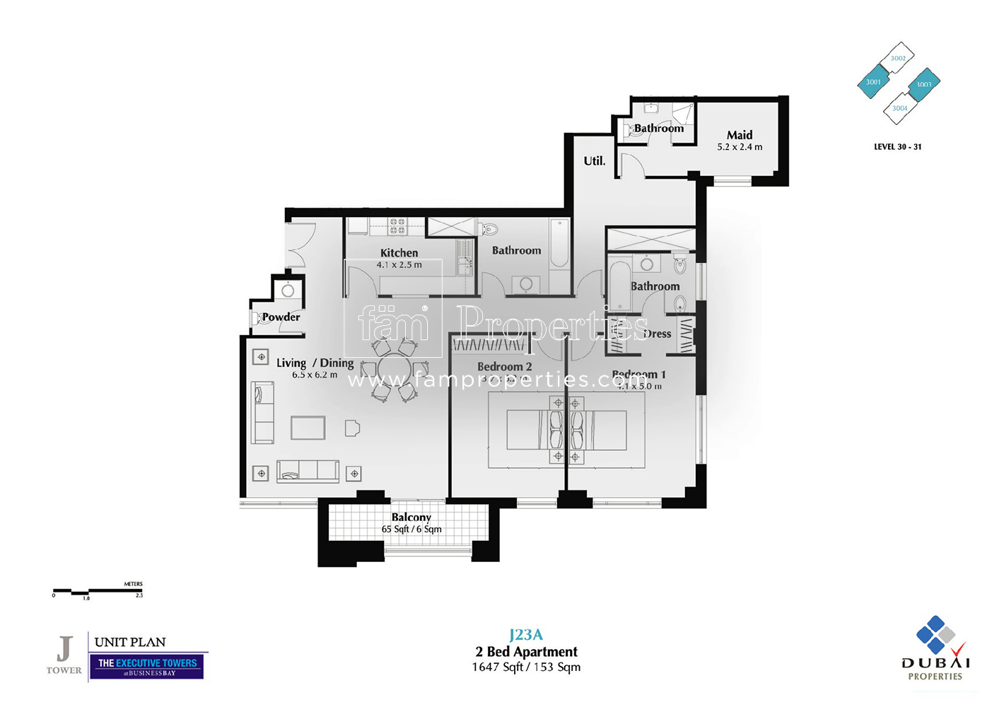 Floor Plans - Executive Towers Business Bay by Dubai Properties