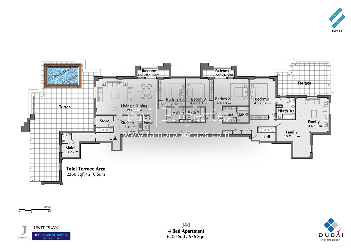 Floor Plans - Executive Towers Business Bay by Dubai Properties