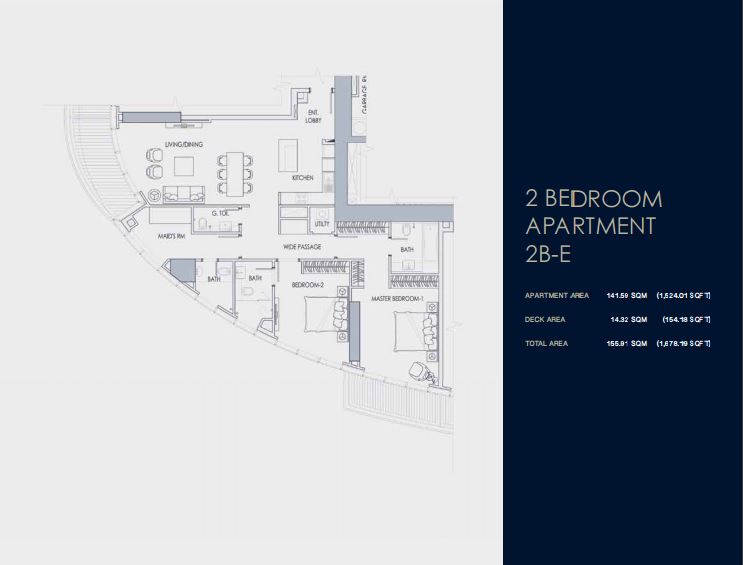 Floor Plans - Imperial Avenue Downtown Dubai by Shapoorji Pallonji