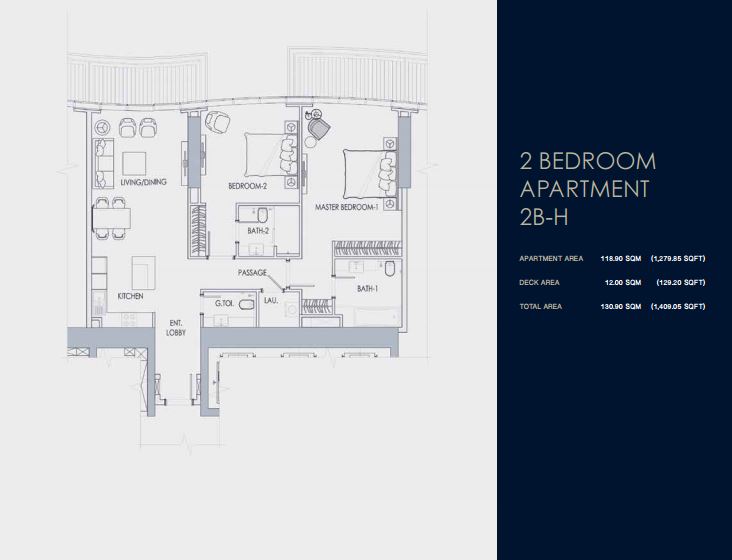 Floor Plans - Imperial Avenue Downtown Dubai by Shapoorji Pallonji