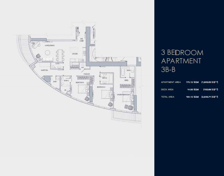 Floor Plans - Imperial Avenue Downtown Dubai by Shapoorji Pallonji