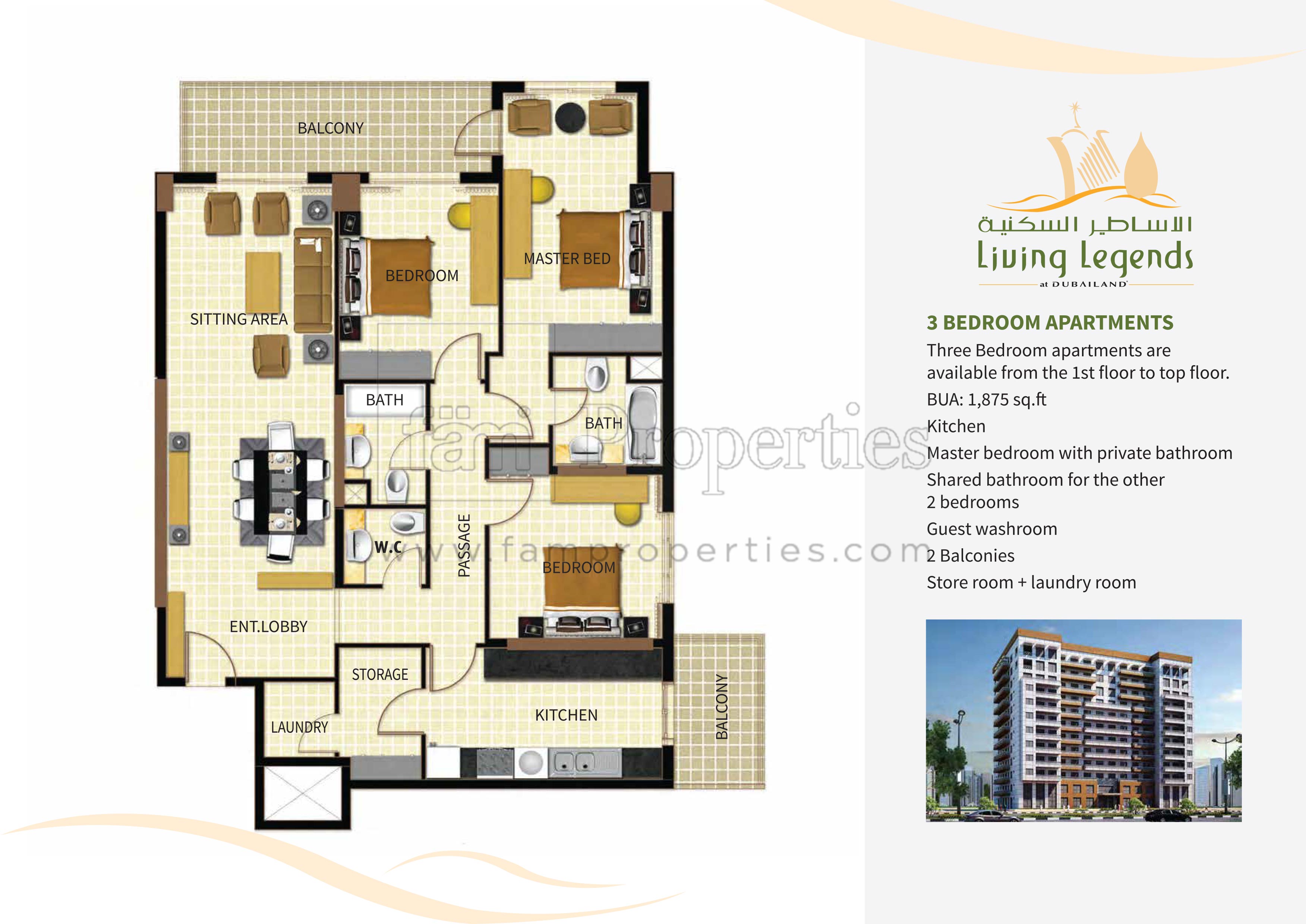 Floor Plans - Dubai Land - Dubai Real Estate