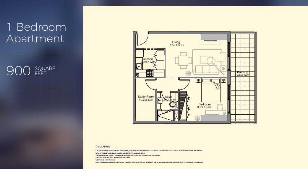 Floor Plans - MAG 318 Business Bay by MAG Property Development