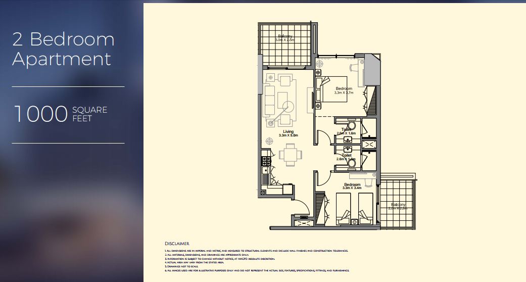 Floor Plans - MAG 318 Business Bay by MAG Property Development