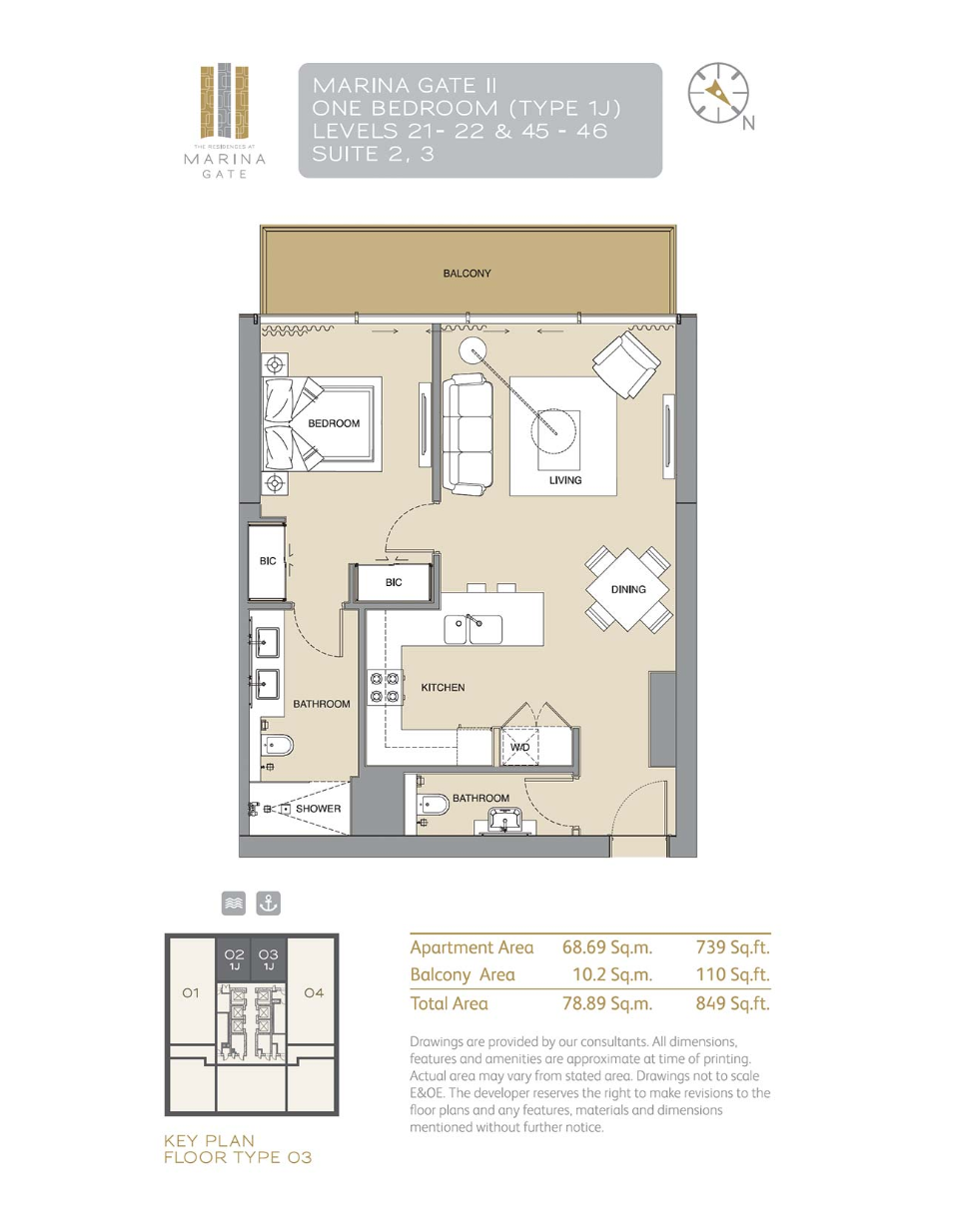 Floor Plans - Marina Gate Dubai Marina by Select Group