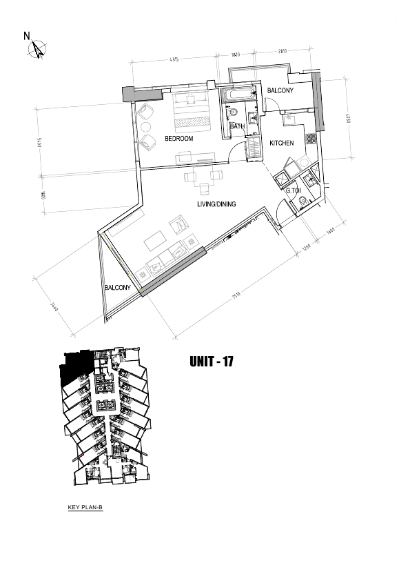 Floor Plans - Damac Maison Prive Business Bay by Damac Properties