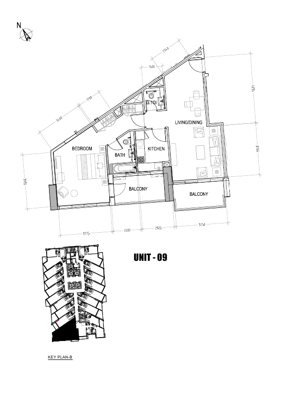 Floor Plans - Damac Maison Prive Business Bay by Damac Properties