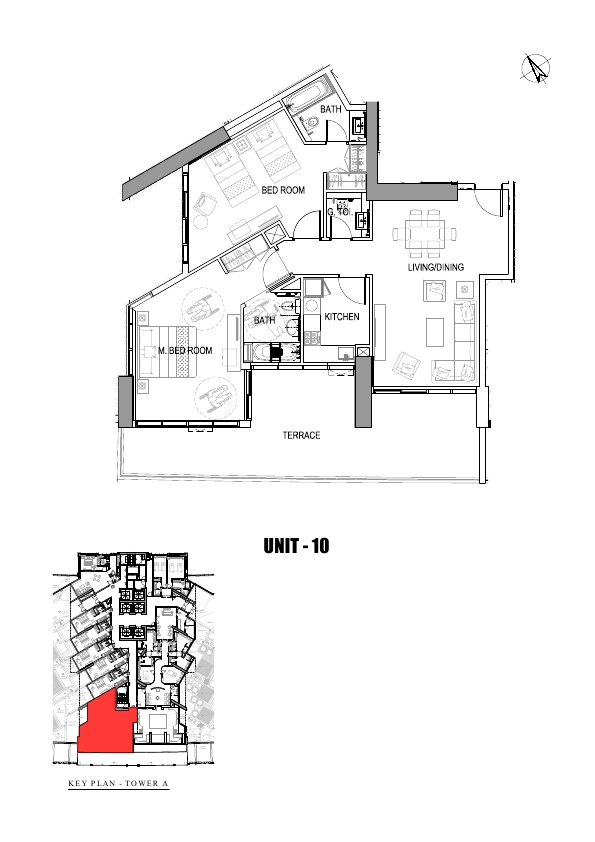 Floor Plans - Damac Maison Prive Business Bay by Damac Properties