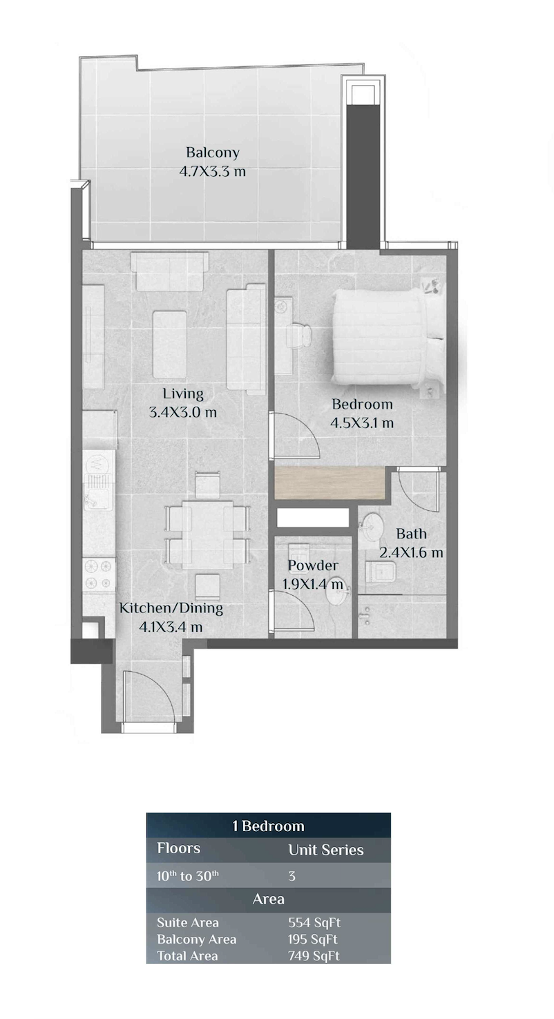 Floor Plans - Skyhills residences Dubai Science Park by Hijazi Real ...