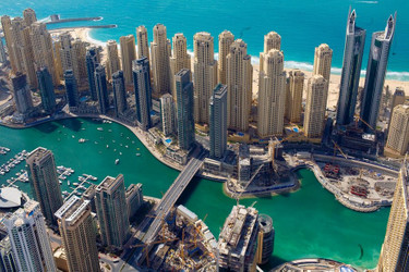 ARY Marina location map in Dubai Marina