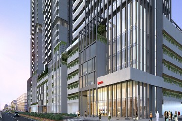 Bloom Towers location map in Jumeirah Village Circle (JVC)