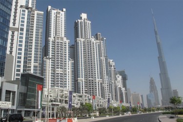 Capital Golden Tower location map in Business Bay