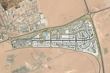 DWC Residential location map in Dubai World Center