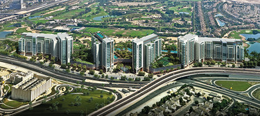 Emirates Living location map in Emirates Living
