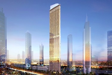 Paramount Tower Hotel & Residences location map in Business Bay