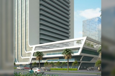 The One Dubai Marina location map in Dubai Marina