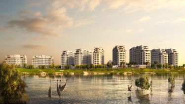 Yas Golf Collection Residences location map in Yas Island